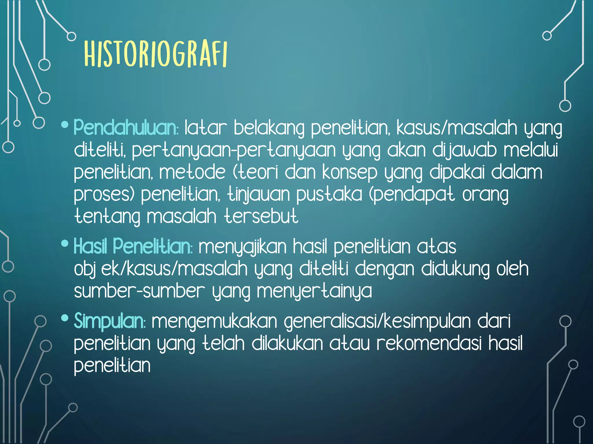 Sejarah - Penelitian Sejarah | PDF