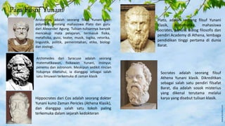 Sejarah peradaban yunani kuno | PPTX