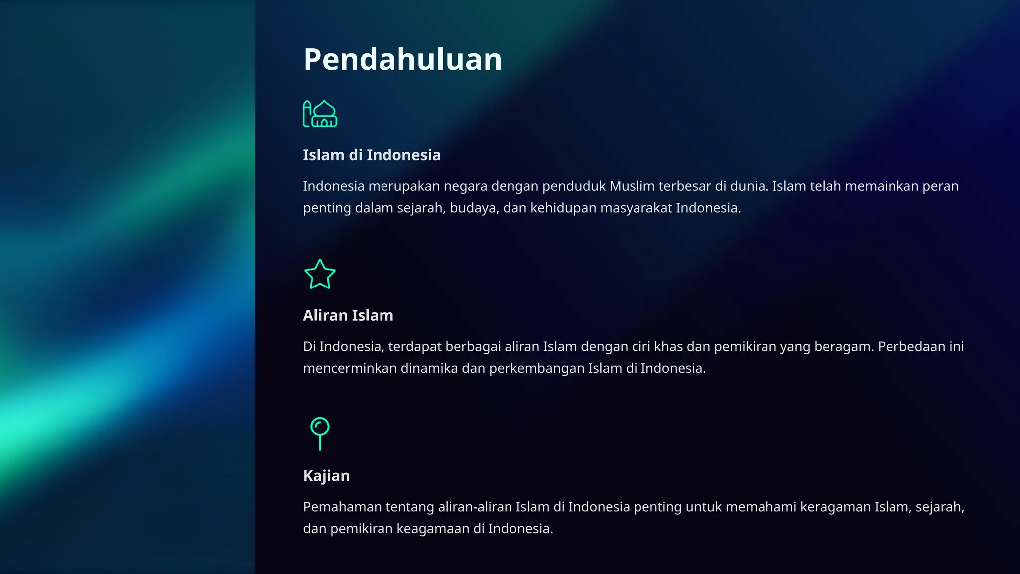 Sejarah-Perkembangan-dan-Ajaran-Aliran-Aliran-Islam-di-Indonesia.pptx