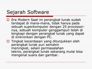 Sejarah perkembangan-hardware-software-dan-internet | PPTX