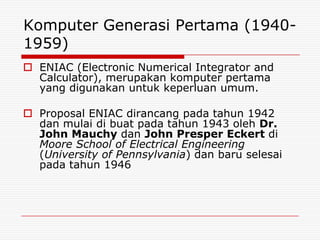 Sejarah perkembangan-hardware-software-dan-internet | PPTX