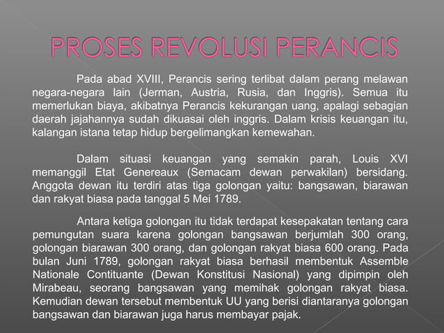 Revolusi Perancis | PPT
