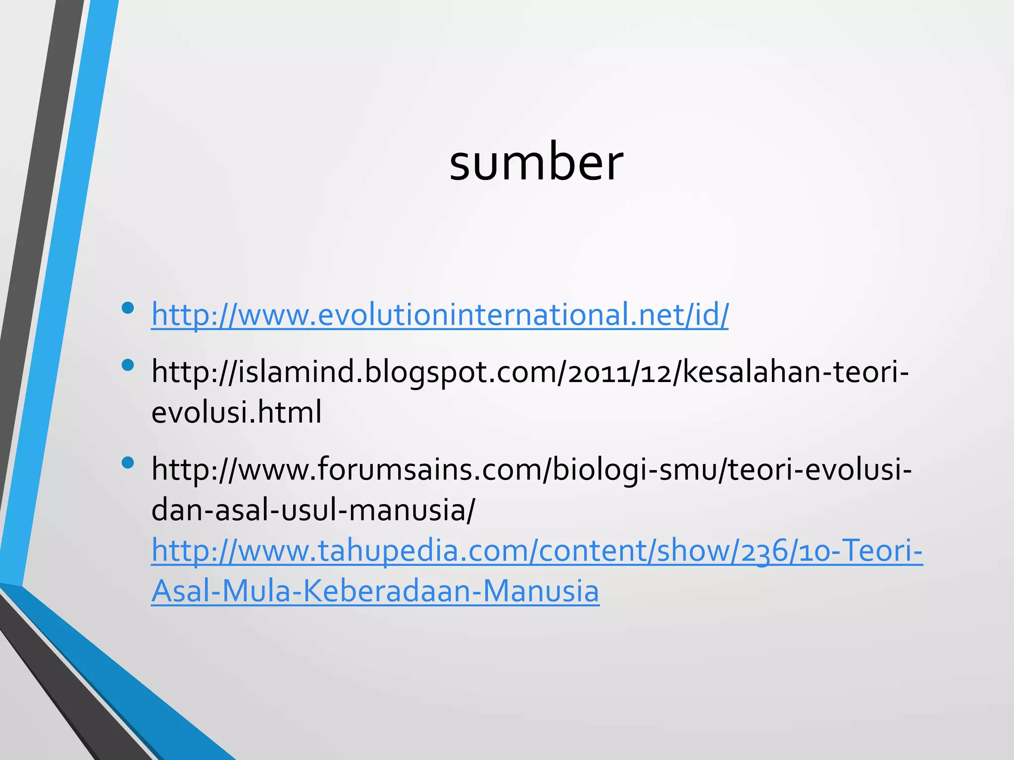 Sejarah Perkembangan Manusia | PPTX