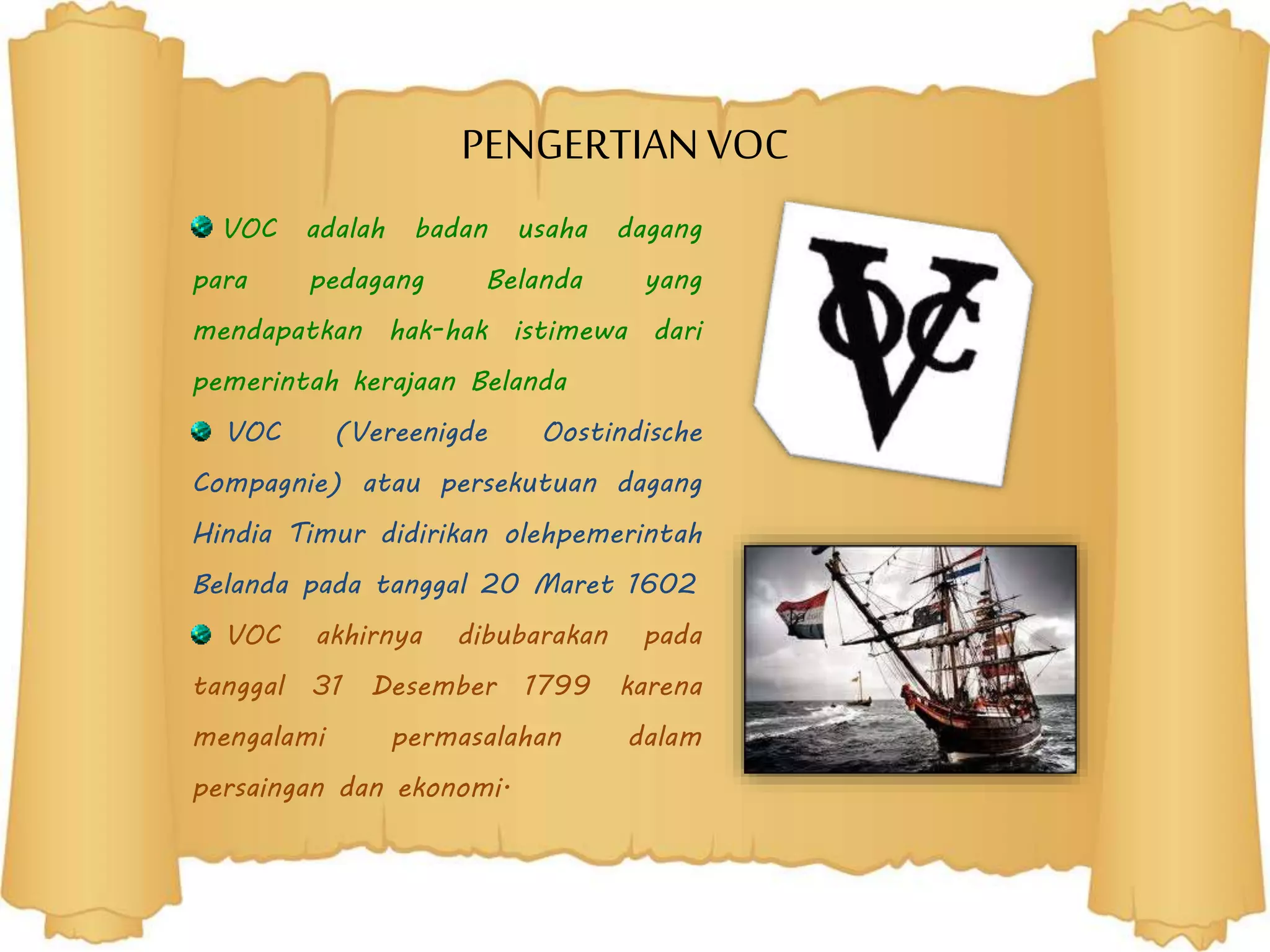 Sejarah voc | PPT