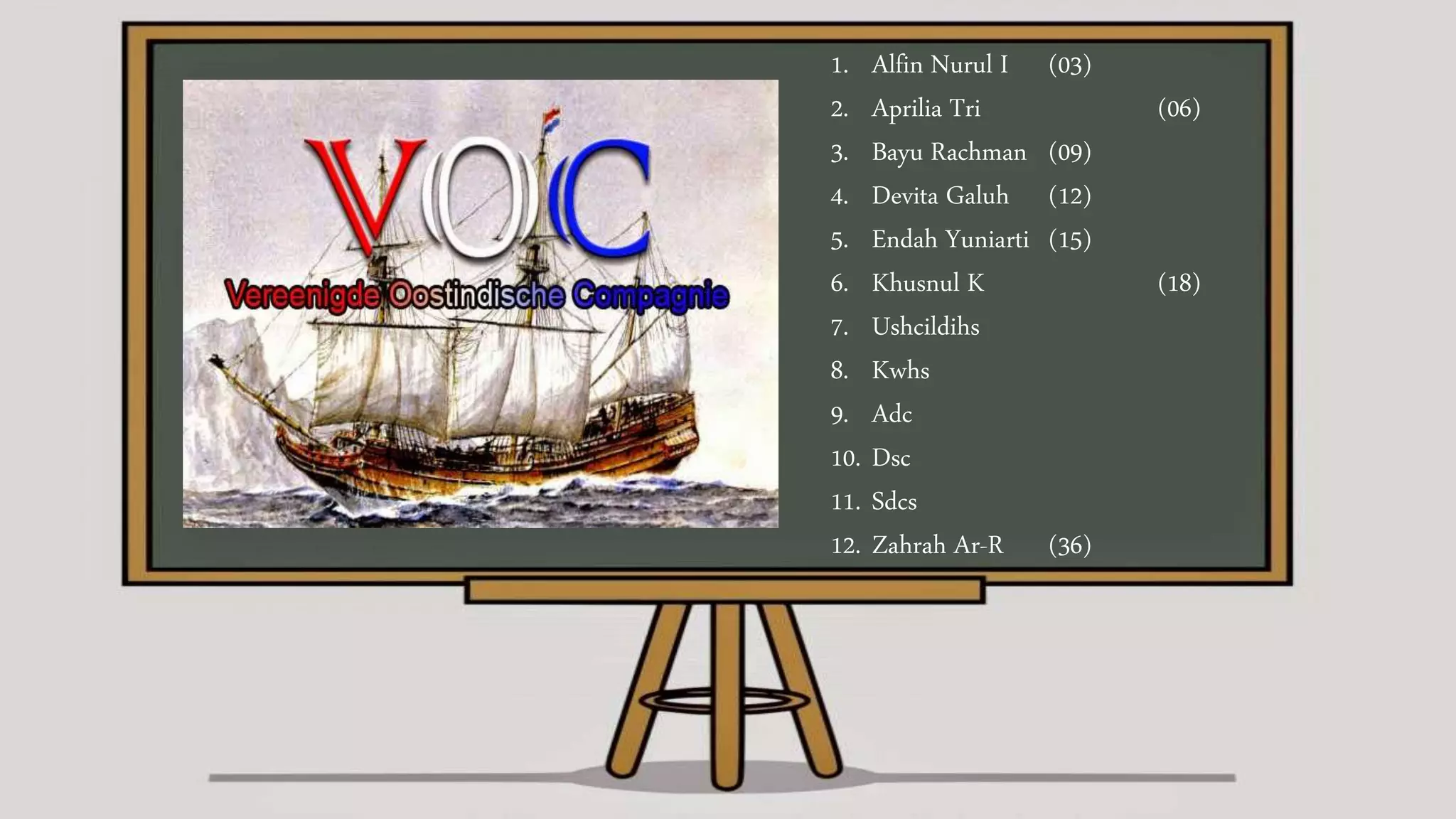 VOC : Faktor, Syarat Dagang dan Sejarah SIngkatnya. | PPTX
