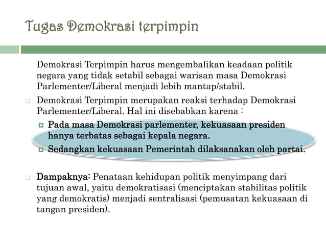 Sejarah Dekrit Presiden | PPTX