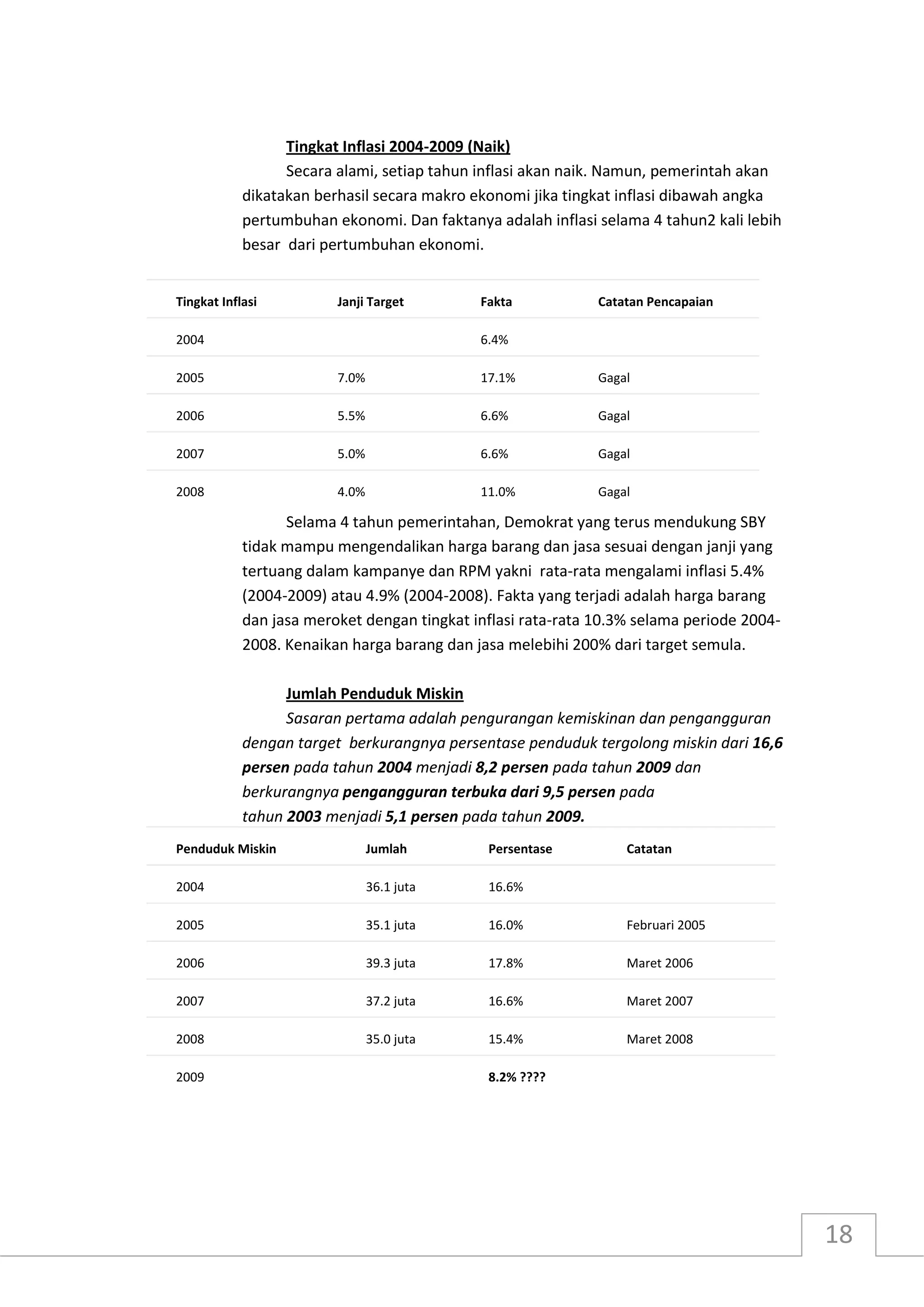 Sejarah 12 masa pemerintahan sby (makalah) | DOCX