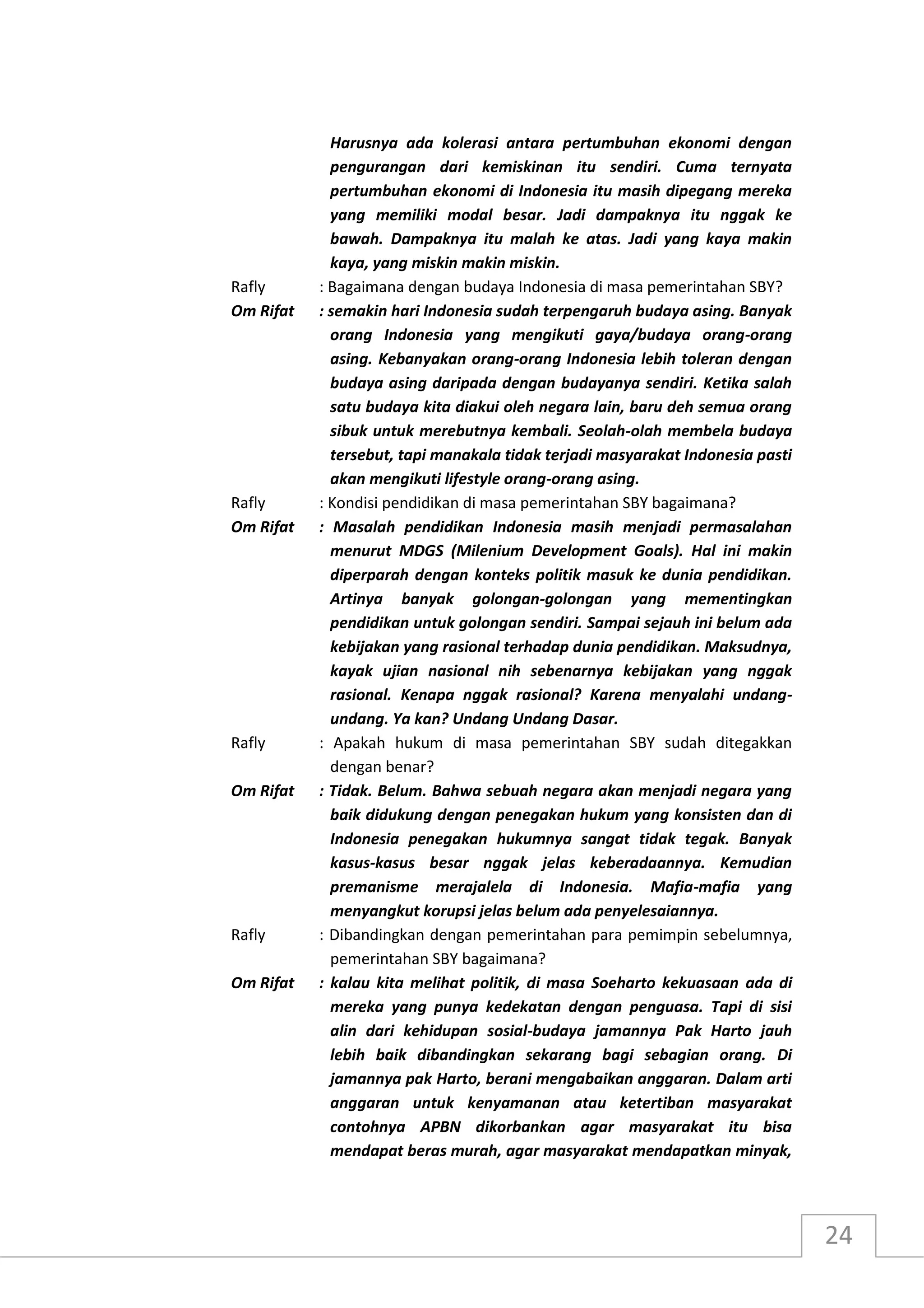 Sejarah 12 masa pemerintahan sby (makalah) | DOCX
