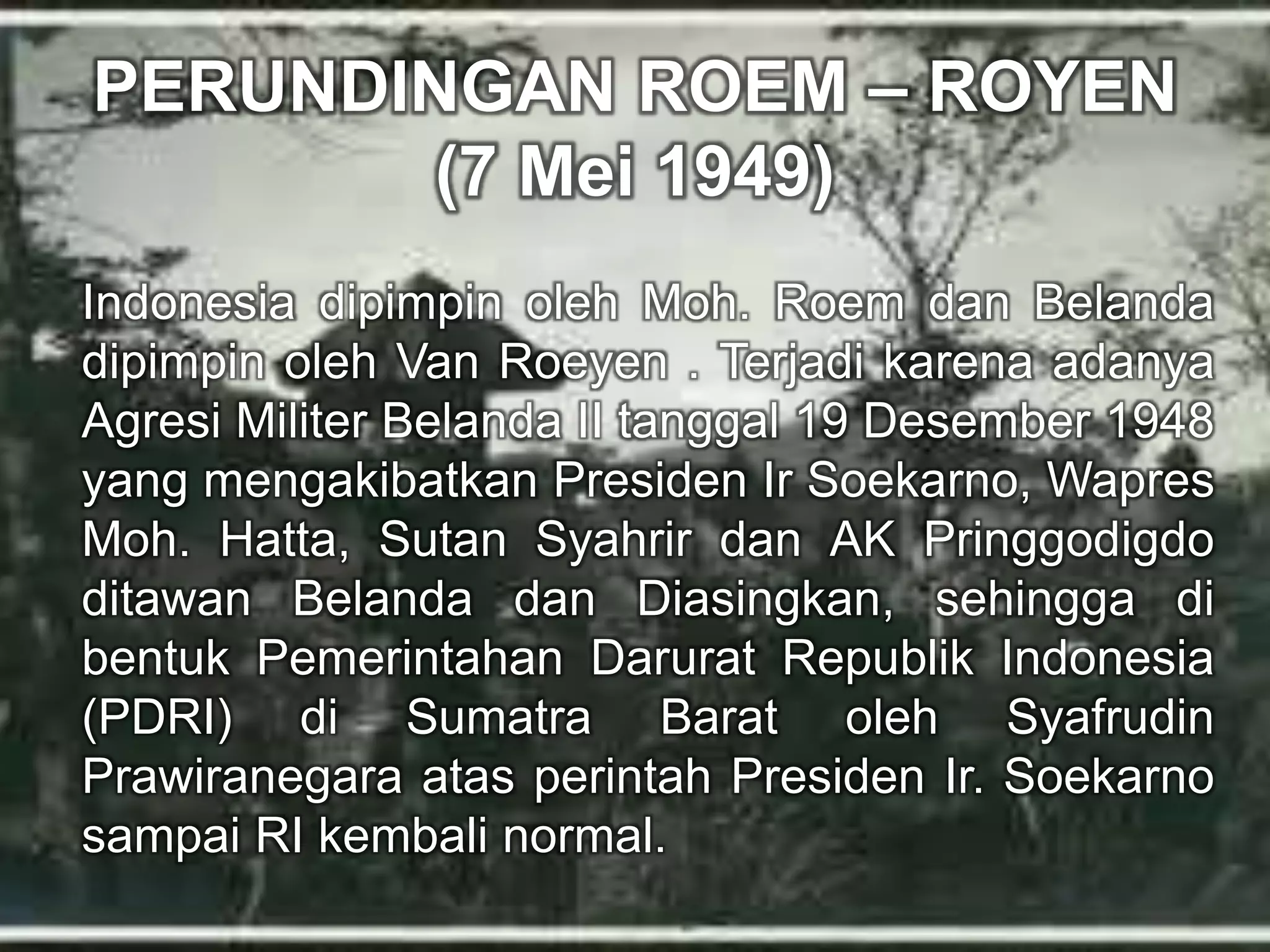 Perjuangan Mempertahankan Kemerdekaan Indonesia | PPTX