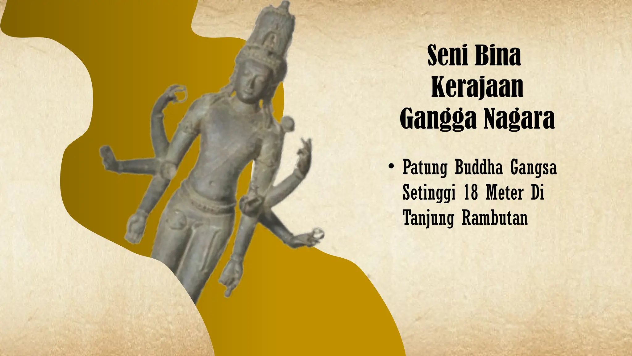 Sejarah 3.3 Seni Bina Kerajaan Gangga Nagara | PPTX