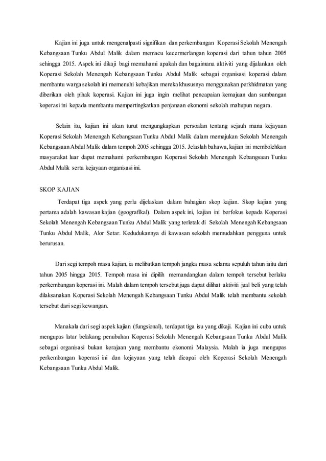 Poposal Sejarah | DOCX