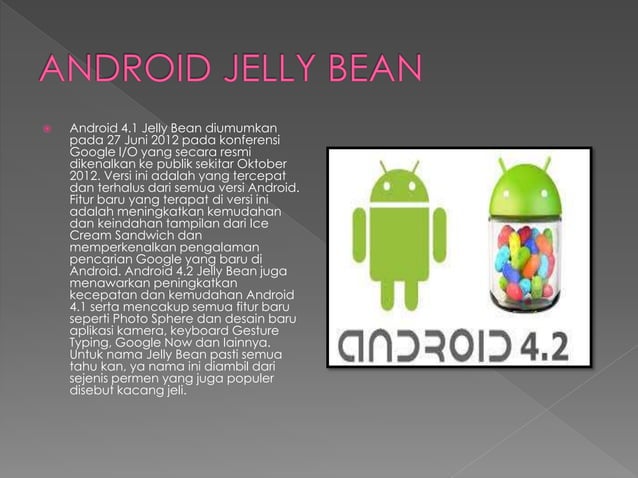 sejarah tentang android | PPTX