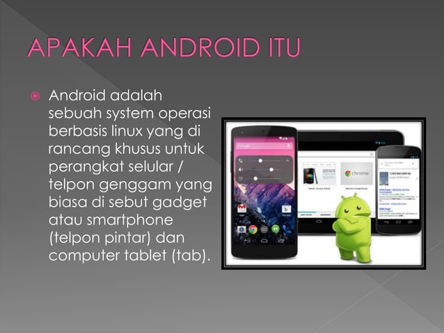 sejarah tentang android | PPTX