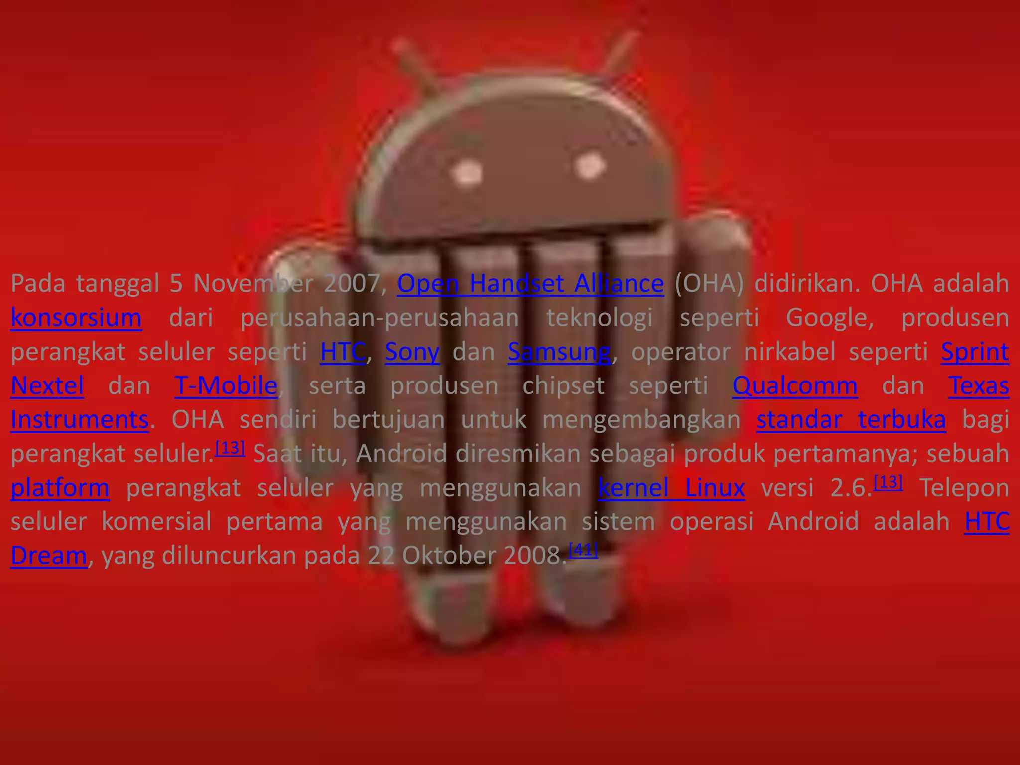 Sejarah Android | PPTX