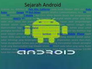Sejarah Android | PPTX