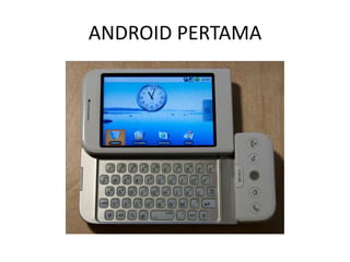 Sejarah android | PPTX
