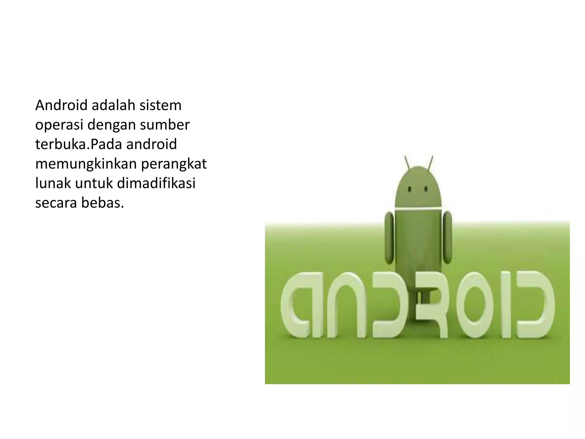 Sejarah android joanna | PPTX