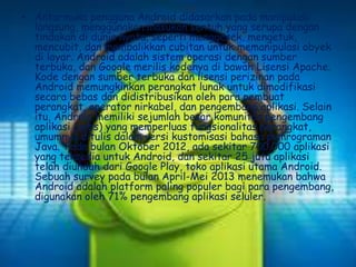 Sejarah android karen | PPT