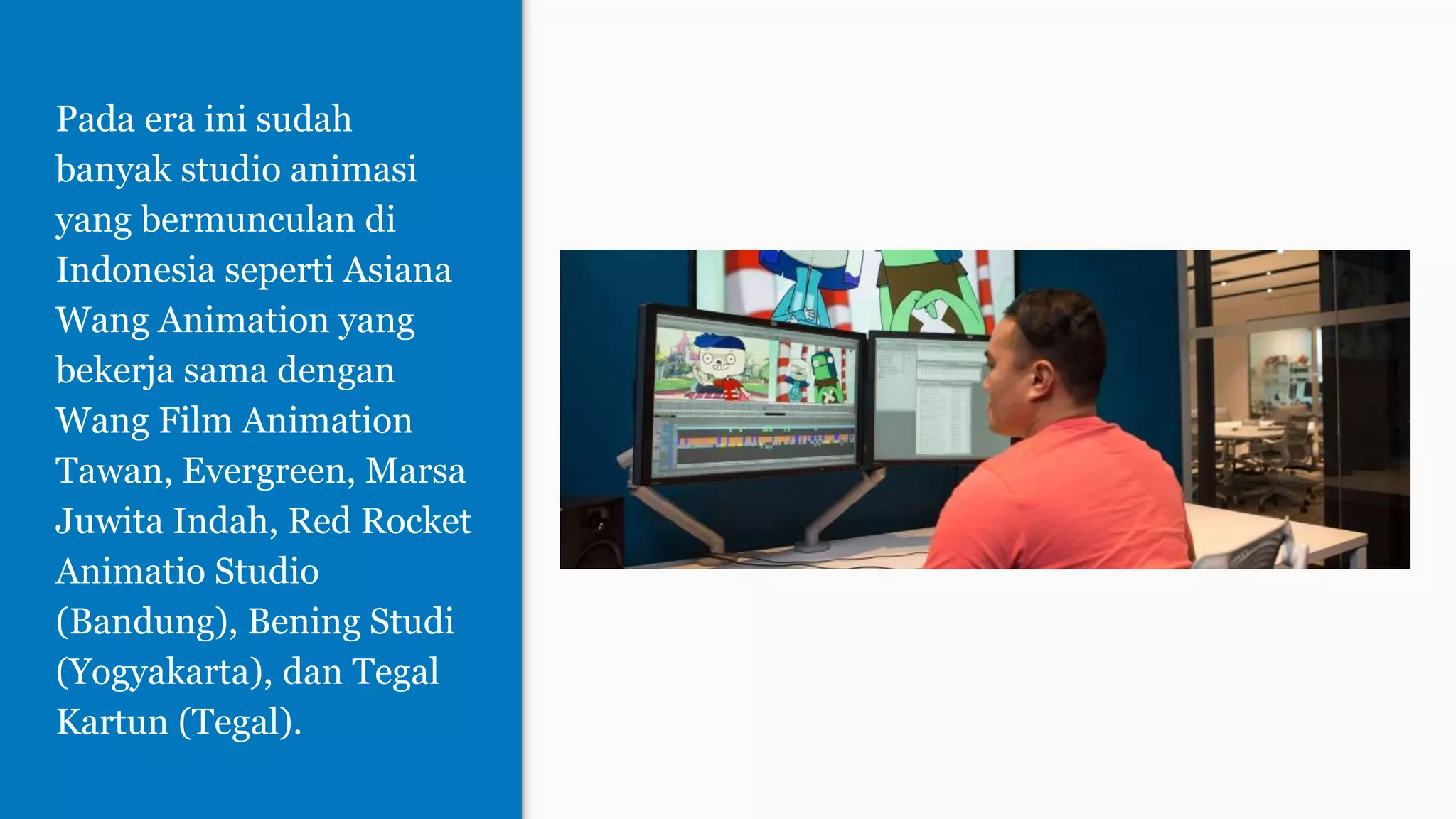 Sejarah animasi di Indonesia | PPTX
