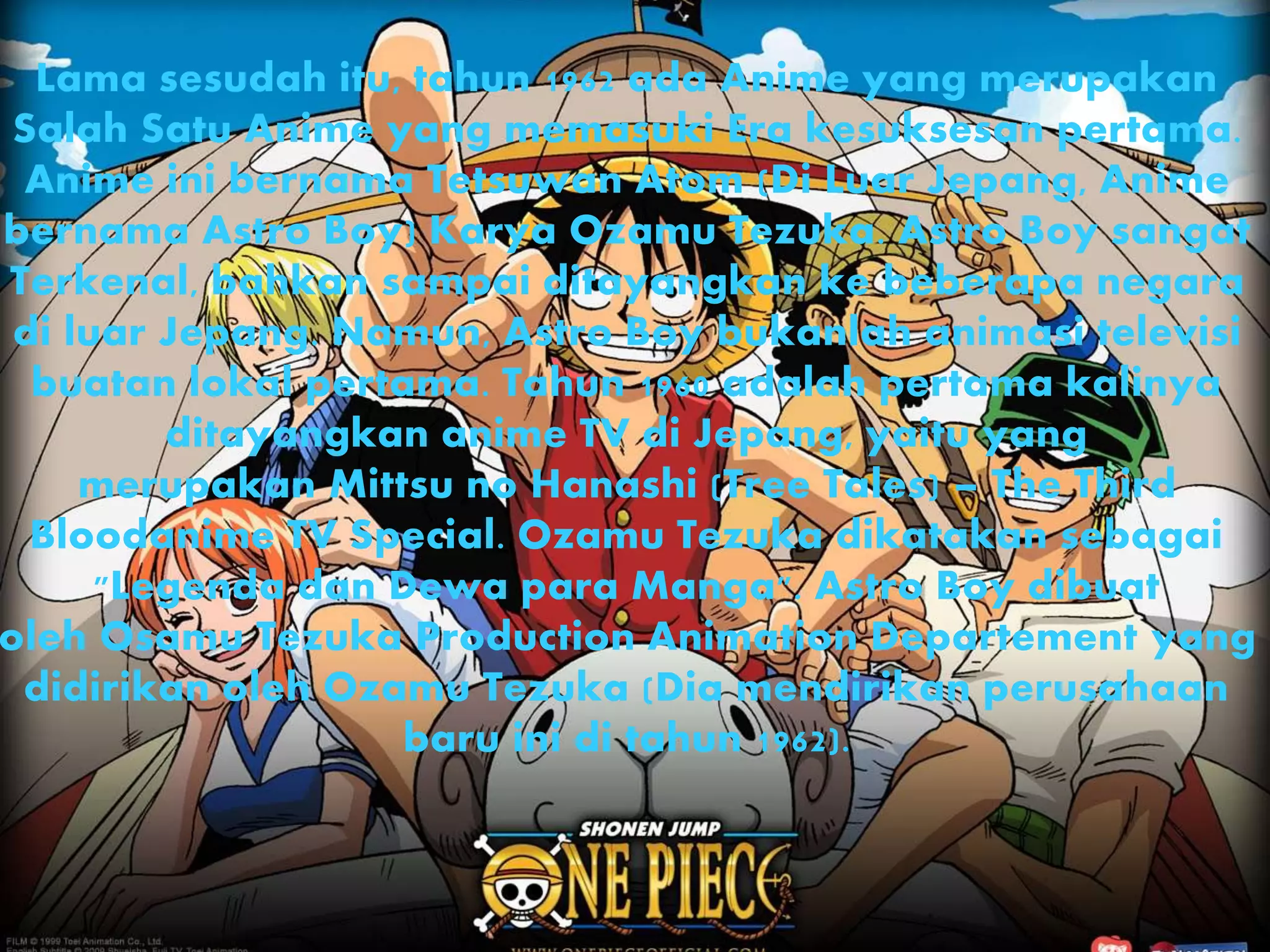Sejarah anime | PPTX