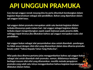 bagaimanakah SEJARAH API UNGGUN dan jenisnya.ppt