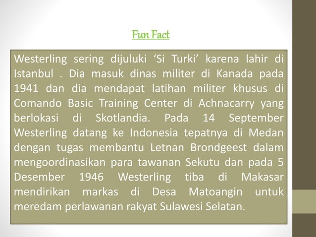 Sejarah APRA (ANGKATAN RATU ADIL) SMA TUNAS DHARMA KARAWANG | PPT