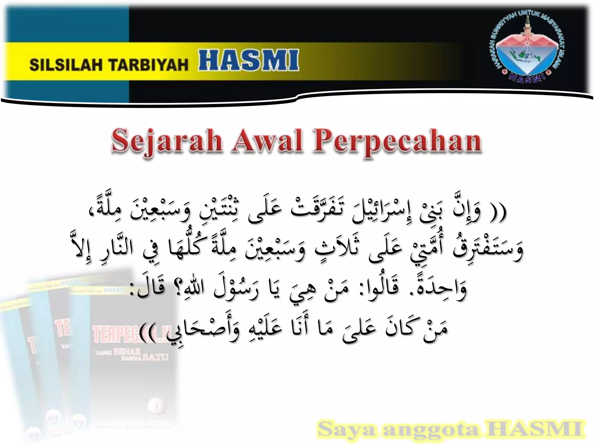 Sejarah Awal Perpecahan | PPT