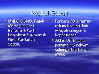 Sejarah Tingkatan 5 Bab 6 Pengukuhan Negara dan Bangsa Malaysia | PPT