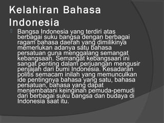 Sejarah bahasa indonesia | PPT