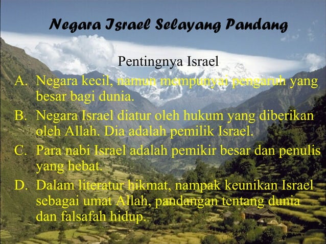 Sejarah bangsa israel | PPT