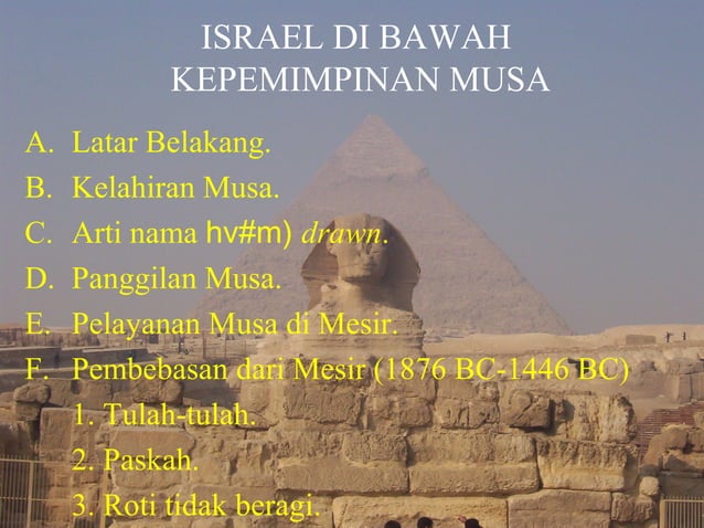 Sejarah bangsa israel | PPT