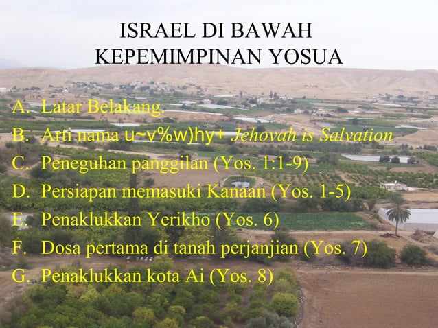Sejarah bangsa israel | PPT