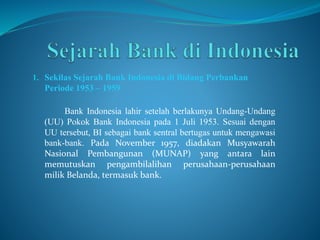 Sejarah Bank di Indonesa powerpoint | PPTX