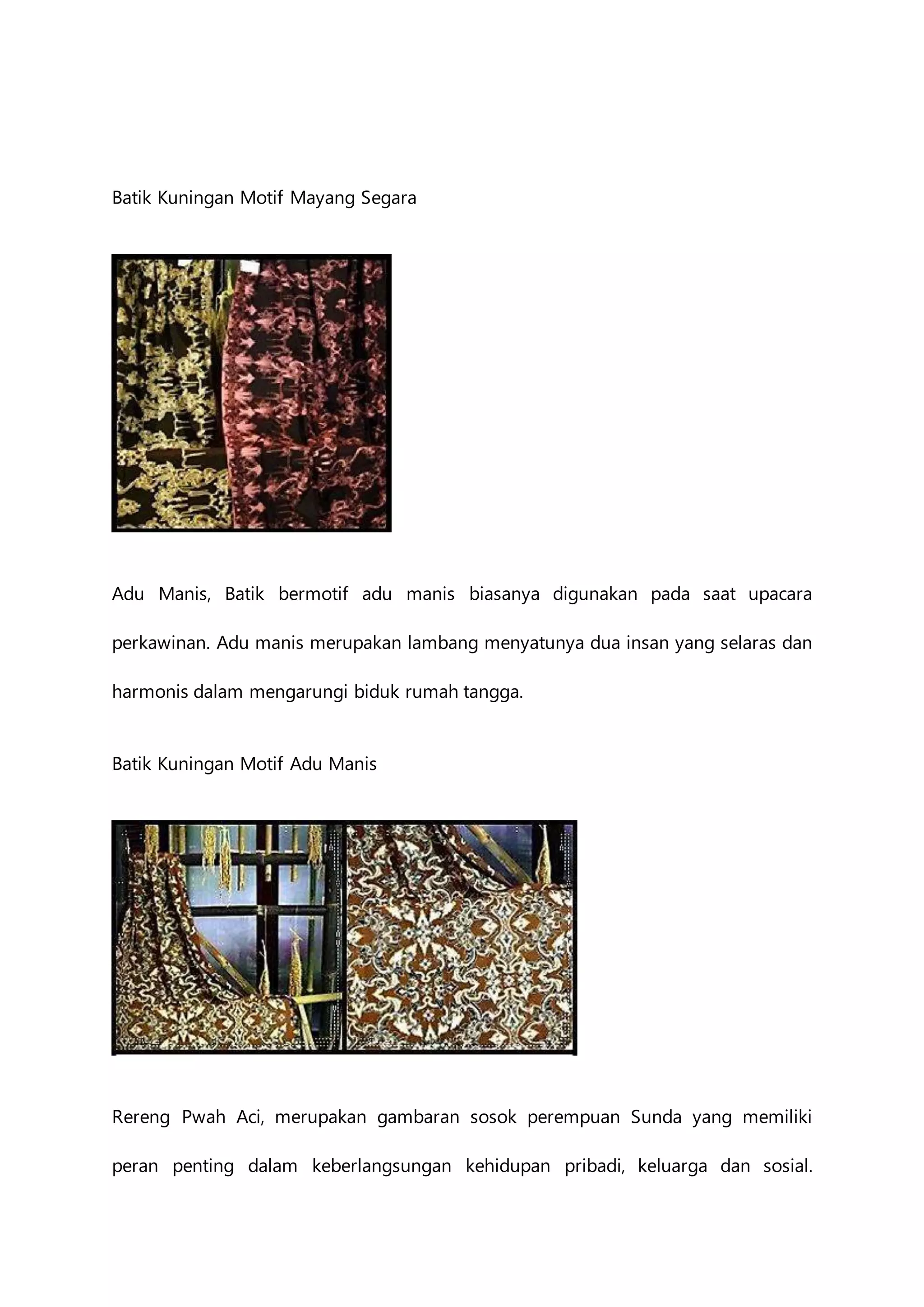 Sejarah batik paseban cigugur | DOCX