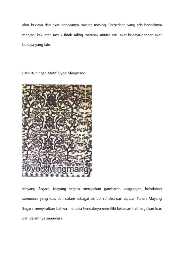 Sejarah batik paseban cigugur | DOCX