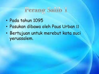 Sejarah berdirinya dinasti al ayubiyyah ahmad viiisbm | PPT
