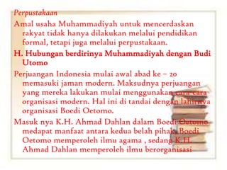 Sejarah berdirinya muhammadiyah | PPTX