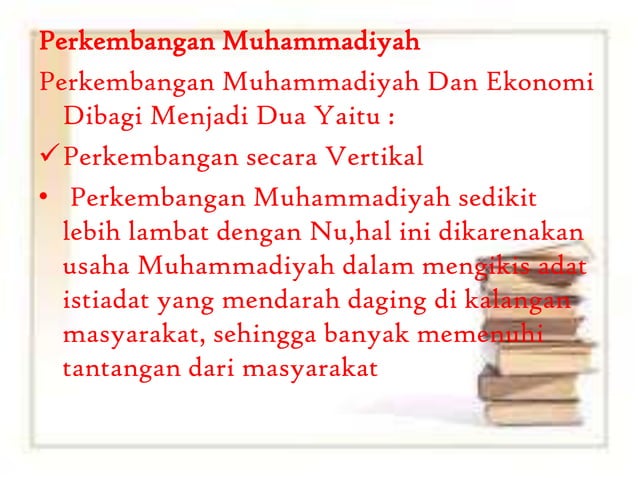 Sejarah berdirinya muhammadiyah | PPTX