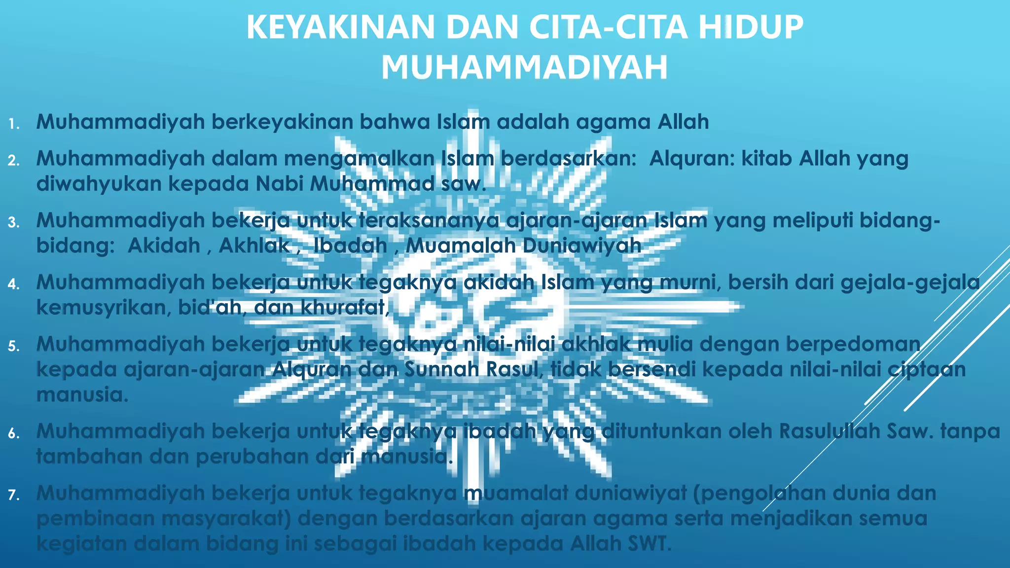 Sejarah Berdirinya Muhammadiyah | PPTX