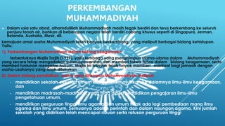Sejarah Berdirinya Muhammadiyah | PPTX