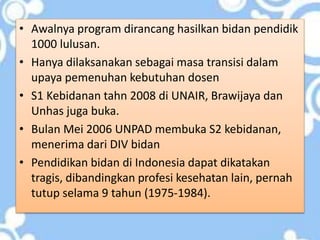Sejarah bidan di indonesia | PPTX