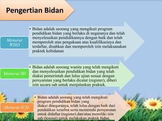 Sejarah bidan di indonesia | PPTX