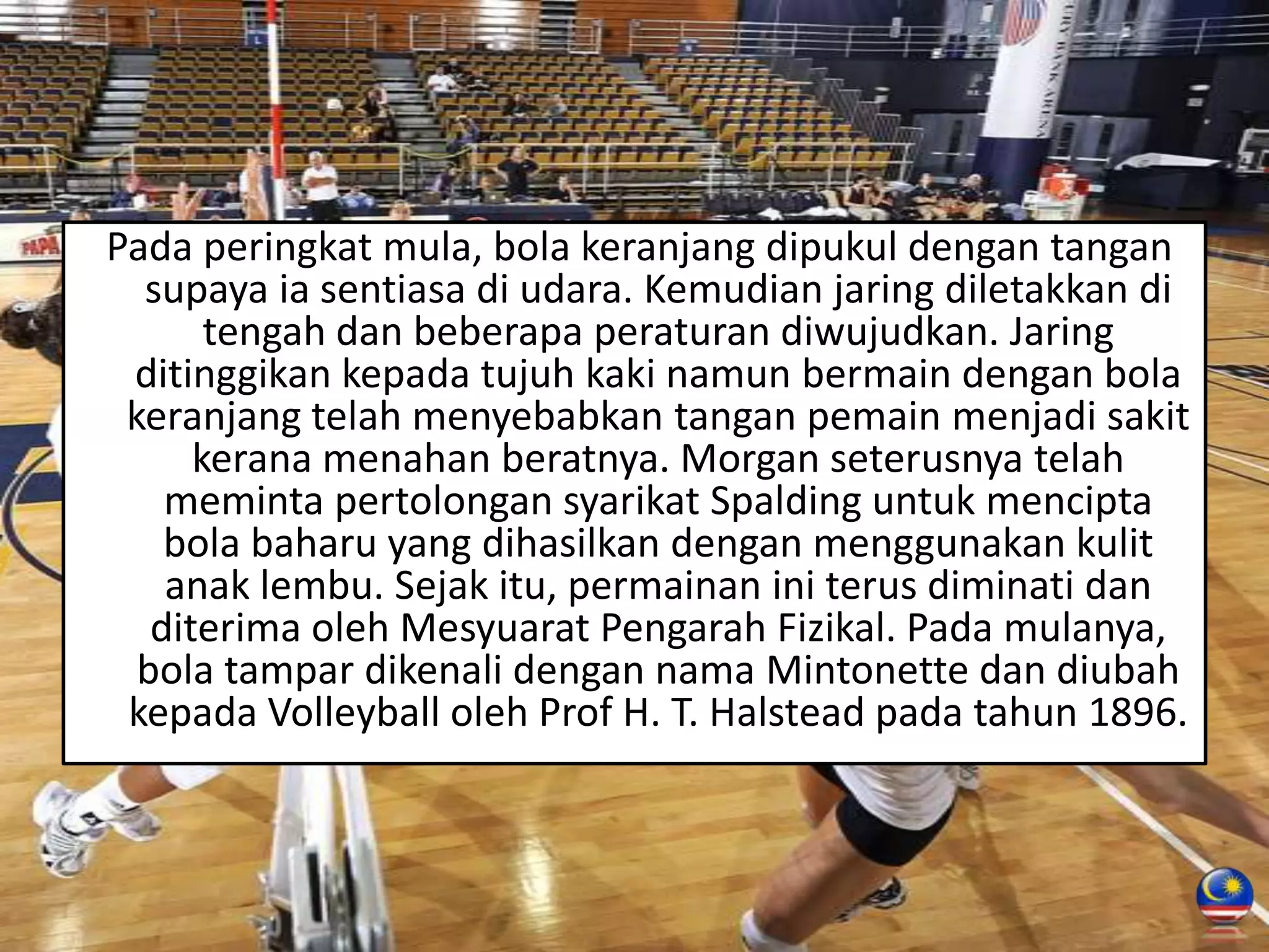 Sejarah bola tampar di dunia | PPTX