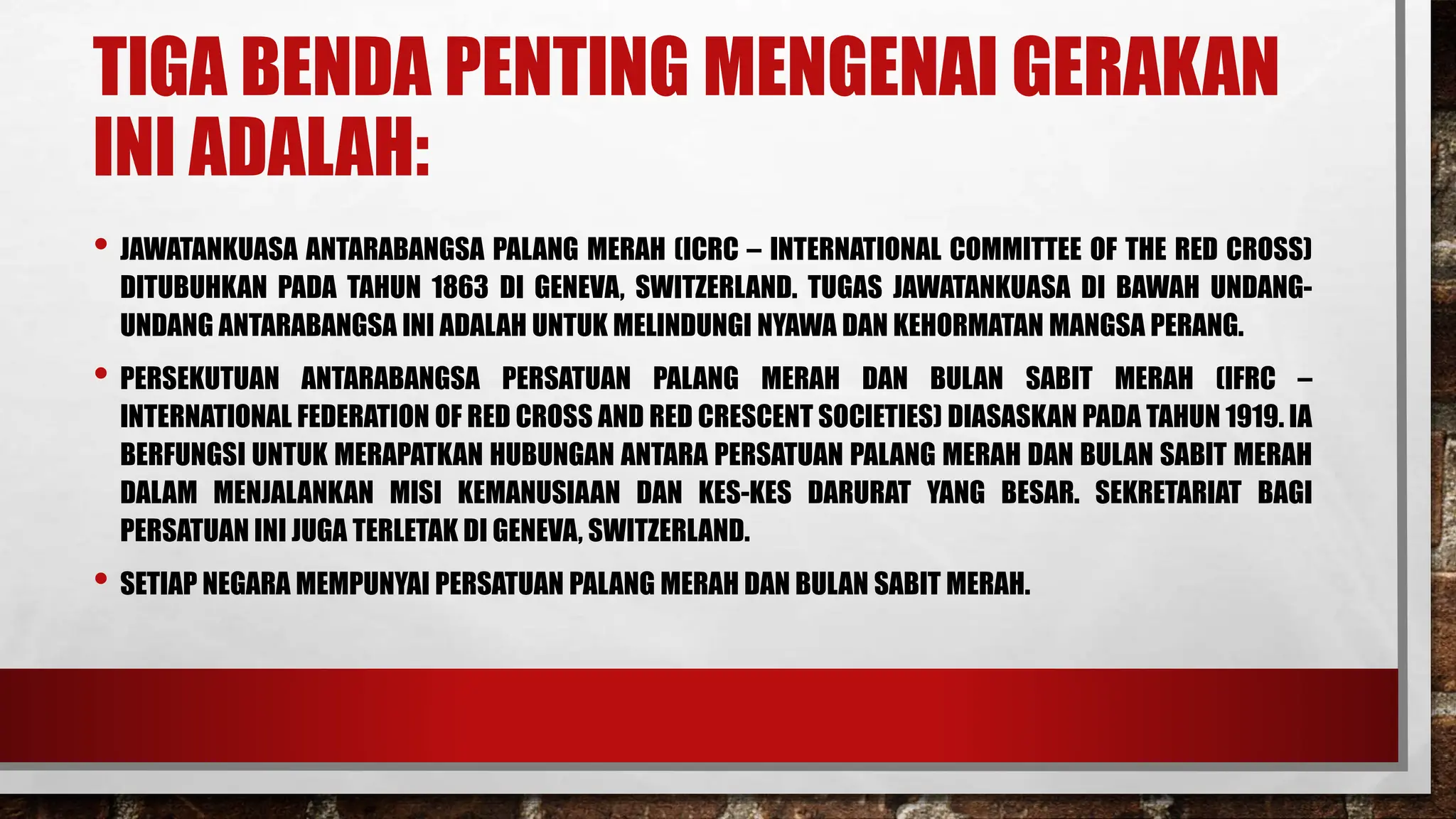 SEJARAH BULAN SABIT MERAH MALAYSIA .pptx