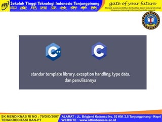SEJARAH C++.ppt INFORMATIKA KELAS X SEMESTER GENAP | PPT