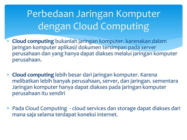Sejarah cloud computing | PPTX