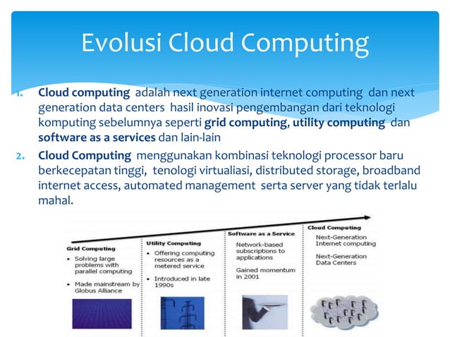 Sejarah cloud computing | PPTX