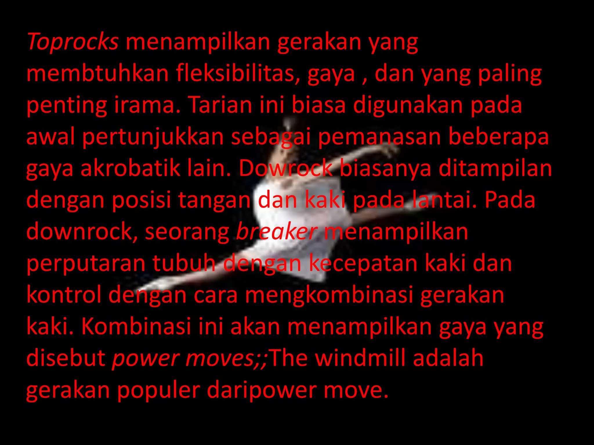 Sejarah dance (tari modern) | PPTX