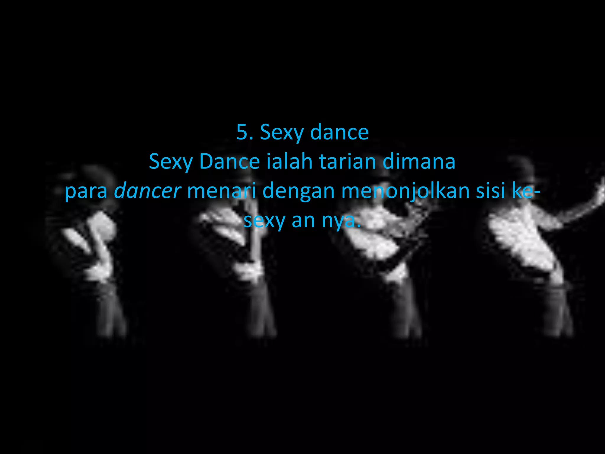 Sejarah dance (tari modern) | PPTX