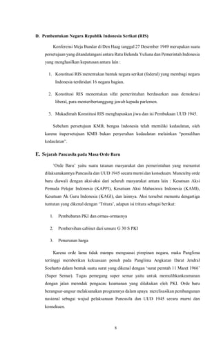 makalah sejarah dan definisi pancasila 2024 | PDF